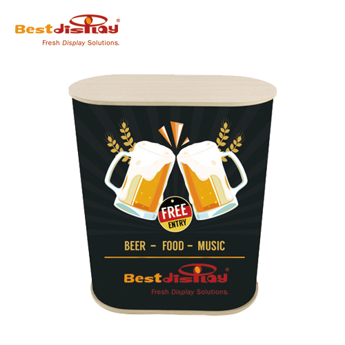 Portable Oval Counter, Banner Stands, Counters & Podiums