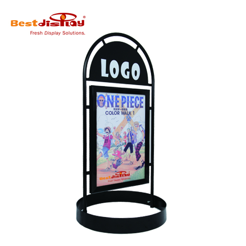 Metal A Board Signs black, Banner Stands, Poster Frames & Stands