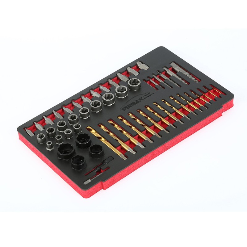 Winmax/54PCS Screw Extractor/Drill Bit set