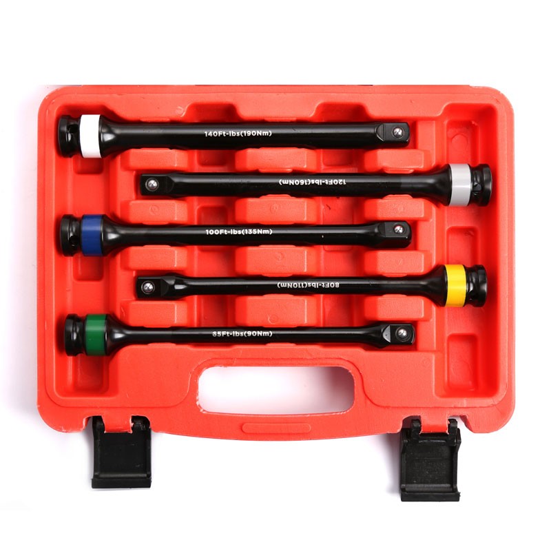 Winmax/5 Piece Torque Limiting Extension Bar Set