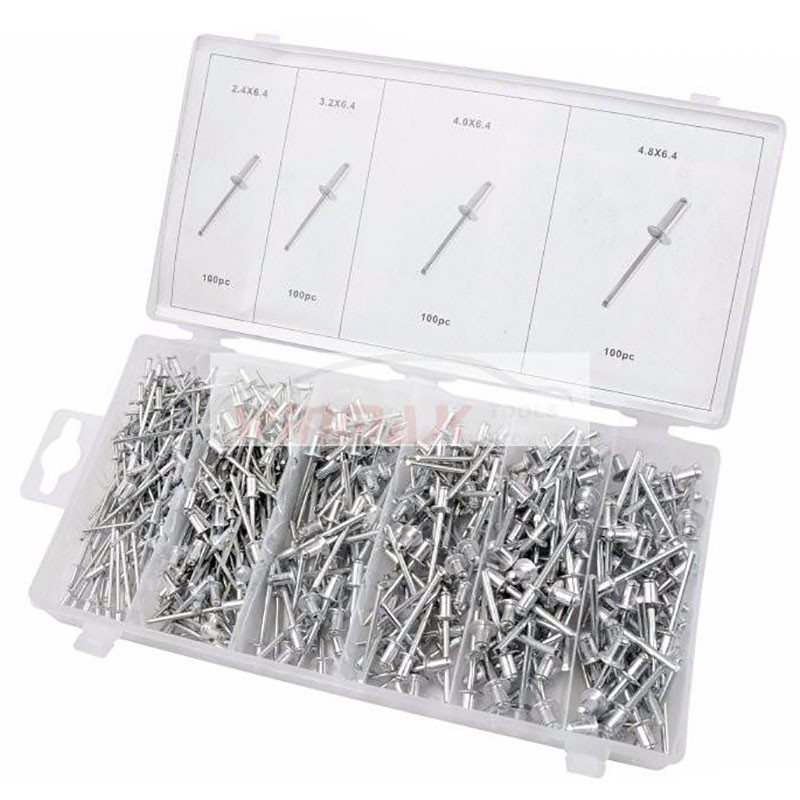 Winmax/Aluminium Rivet Assortment 400 Piece