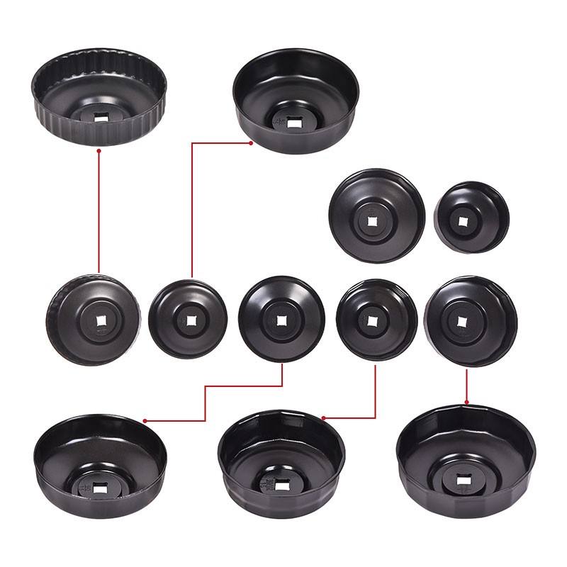 Winmax/14pcs Cup Type Oil Filter Wrench Set