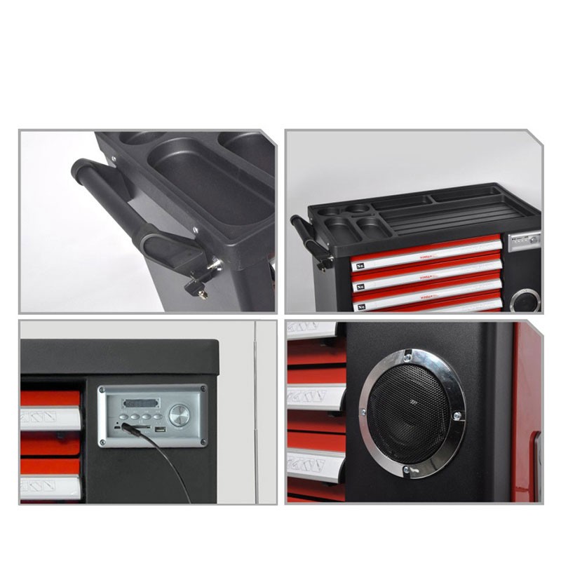 Winmax/7 Drawer Tool Cabinet With Radio