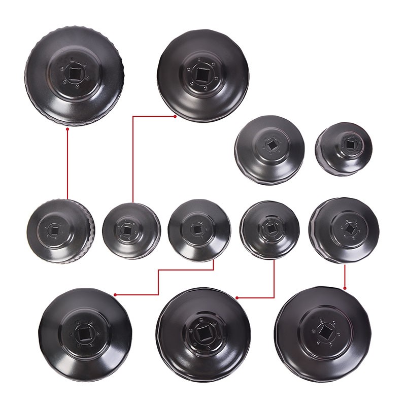 Winmax/14pcs Cup Type Oil Filter Wrench Set