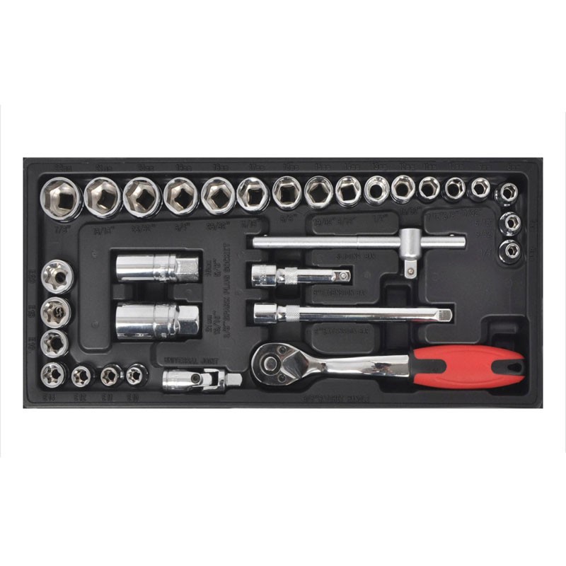 Winmax/33PCS 3/8" SQ Drive Socket Set