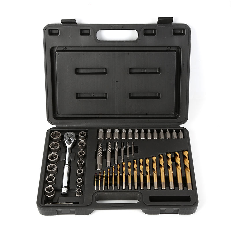 Winmax/50-Piece Screw Extractor and Drill Bit Sets
