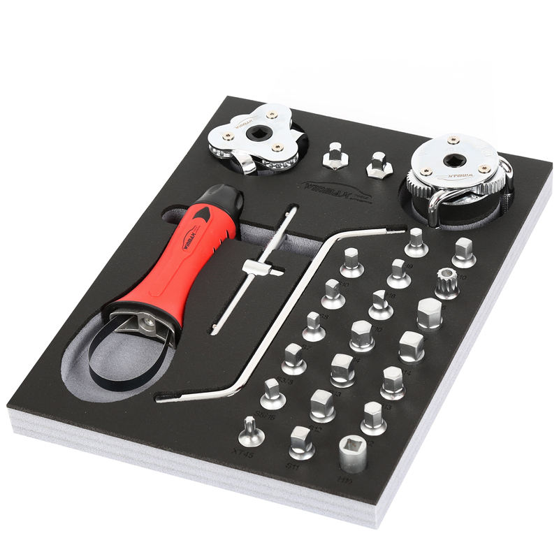 Winmax/25PCS Oil Drain Plug Key Set
