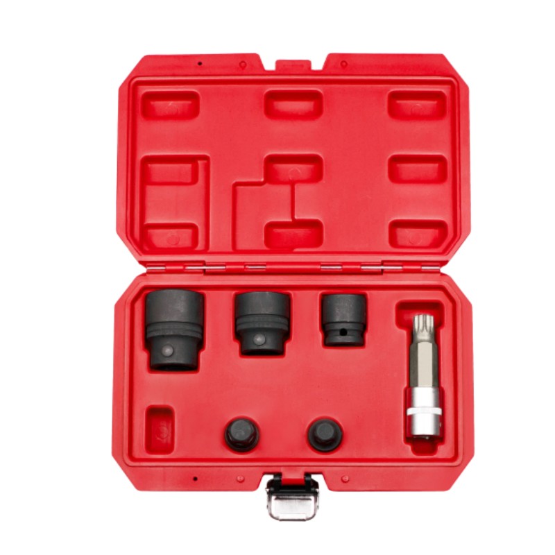 Winmax/6 Piece 1/2” & 3/4” Drive VW/AUDI Axle Nut Socket Set