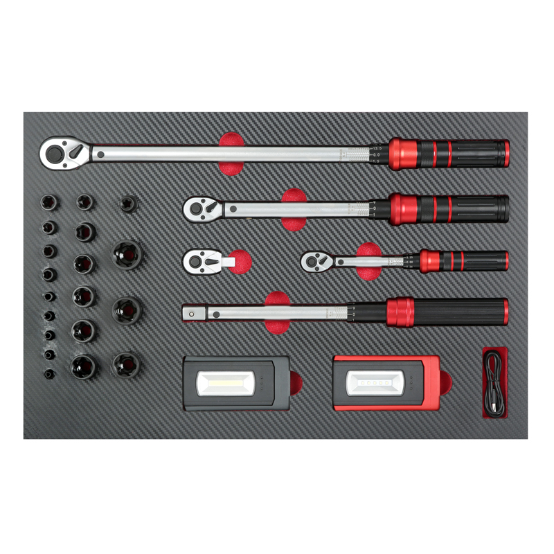 Winmax/27PCS Aluminum Handle Torque Wrench Set