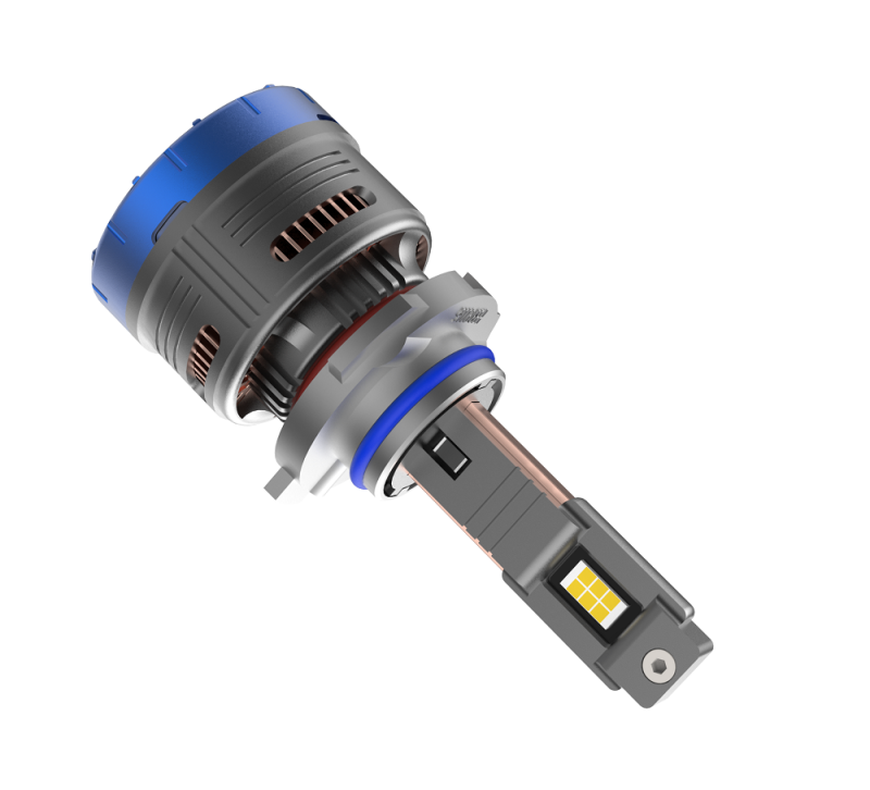 Multi-Model Universal Built-in Heat Sink 50V 55W LED Light Bulb for Car