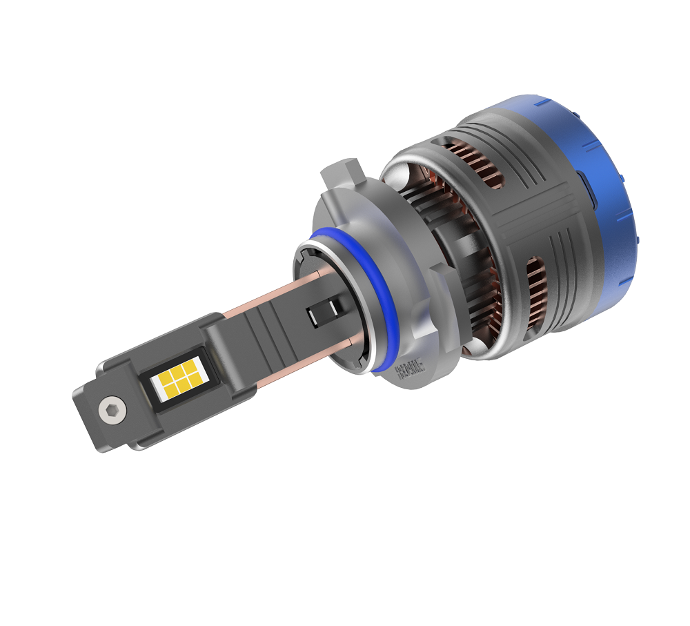 Multi-Model Universal Built-in Heat Sink 50V 55W LED Light Bulb for Car