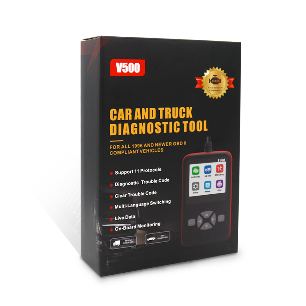 heavy duty truck obd scanner diagnostic tool