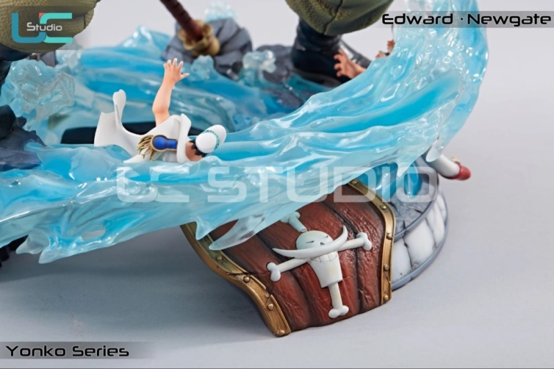 IN-STOCK UCS-Studios ONE PIECE Edward Newgate/Whitebeard statue