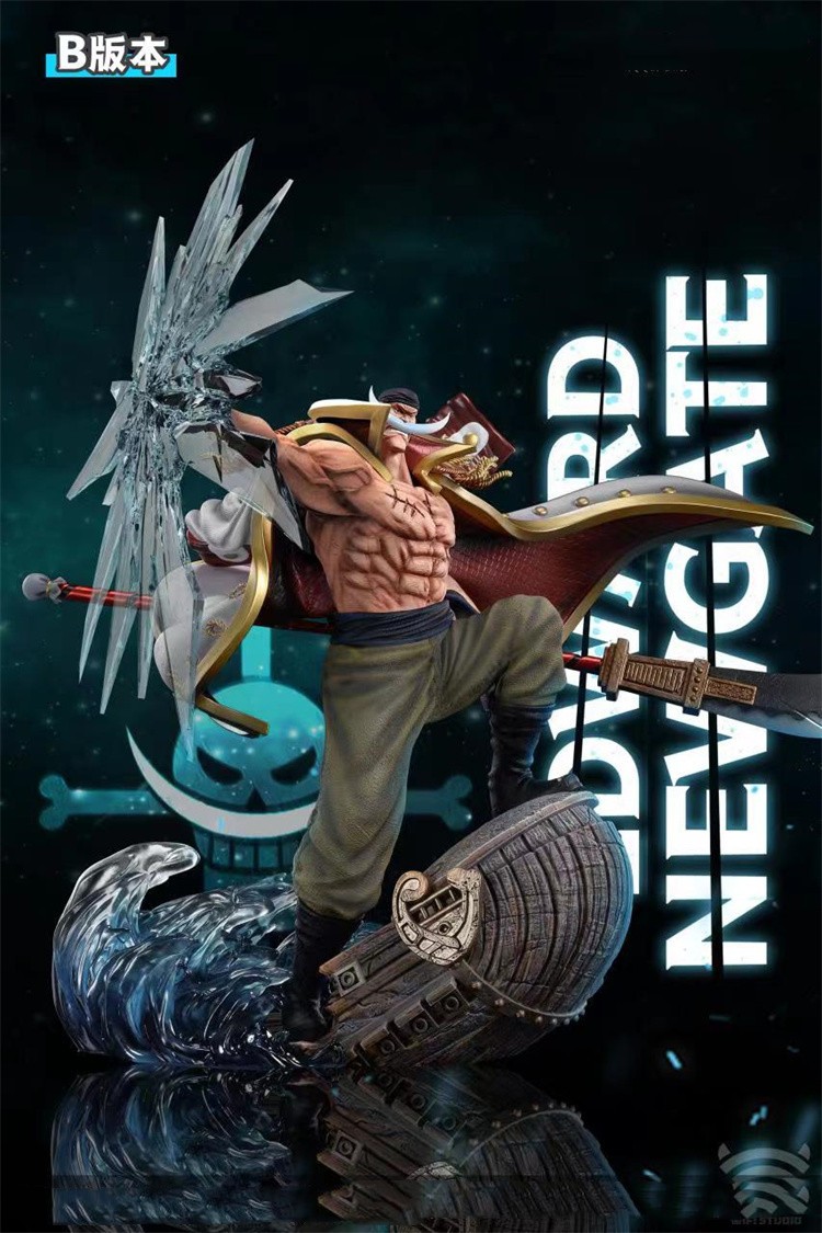 IN-STOCK WIFI-Studios ONE PIECE Edward Newgate/Whitebeard statue B edition