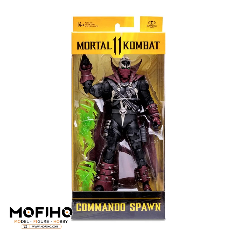 McFarlane Toys Commando Spawn Mortal Kombat MK11 7IN 7" Action Figures WV10