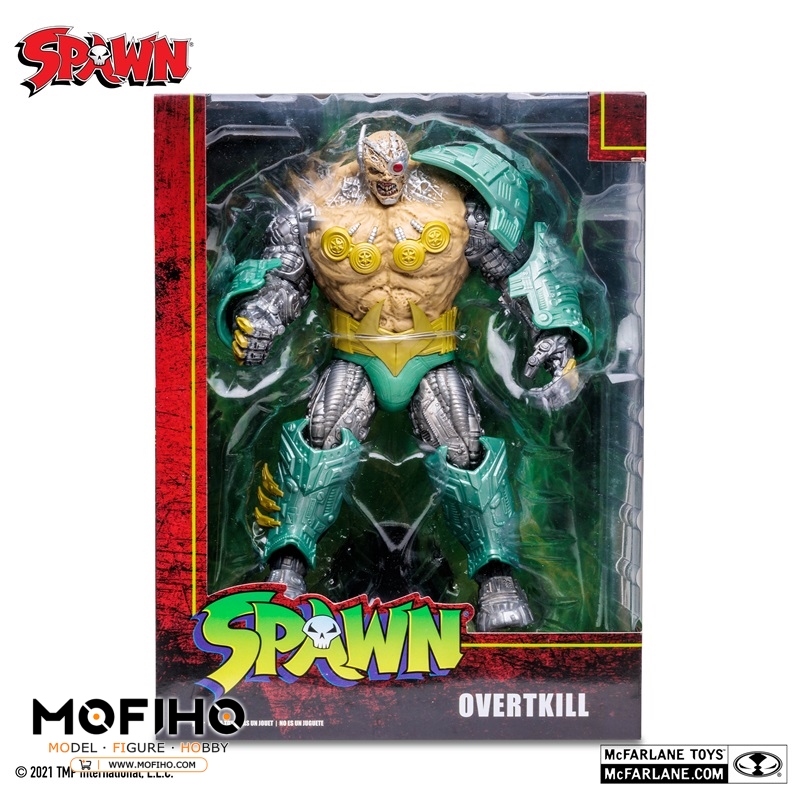 McFarlane Toys Overkill Mega Spawn 7IN 7" Action Figure