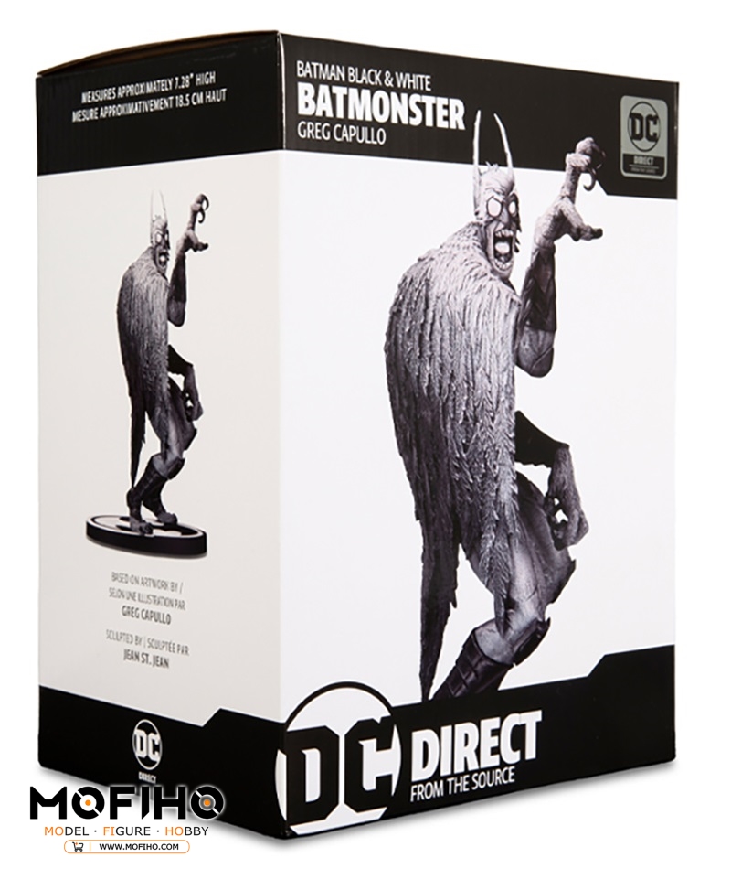 McFarlane Toys BATMONSTER BY GREG CAPULLO Statue DC Direct 8IN 8" Black ...