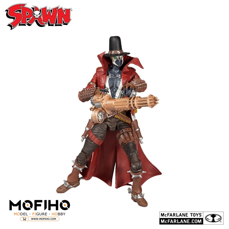McFarlane Toys Spawn Gunslinger 7IN 7" Action Figure with Gatling Gun ...