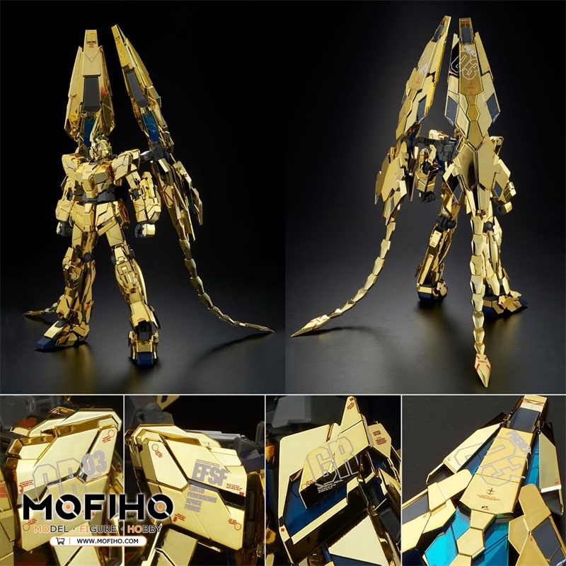DABAN 6642S Phenex SPECIAL COATING Unicorn Gundam 03 1/100 MG RX-0 Gundam