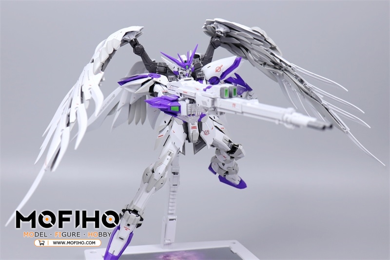 SUPERNOVA Purple Wing Gundam Zero EW Ver. 1/100 MG XXXG-00W0 MOXIN Gundam