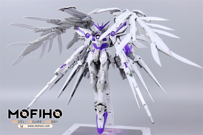 SUPERNOVA Purple Wing Gundam Zero EW Ver. 1/100 MG XXXG-00W0 MOXIN Gundam