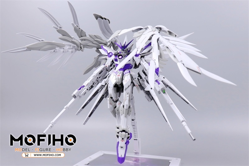 SUPERNOVA Purple Wing Gundam Zero EW Ver. 1/100 MG XXXG-00W0 MOXIN Gundam