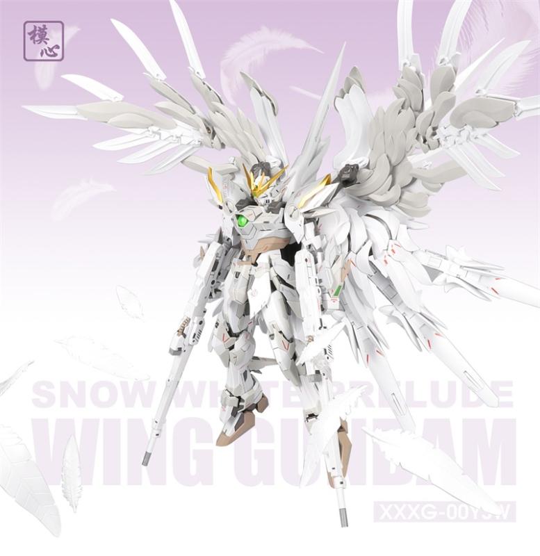 SUPERNOVA Snow White Prelude Wing Gundam Zero 1/100 MG XXXG-00YSW MOXIN ...