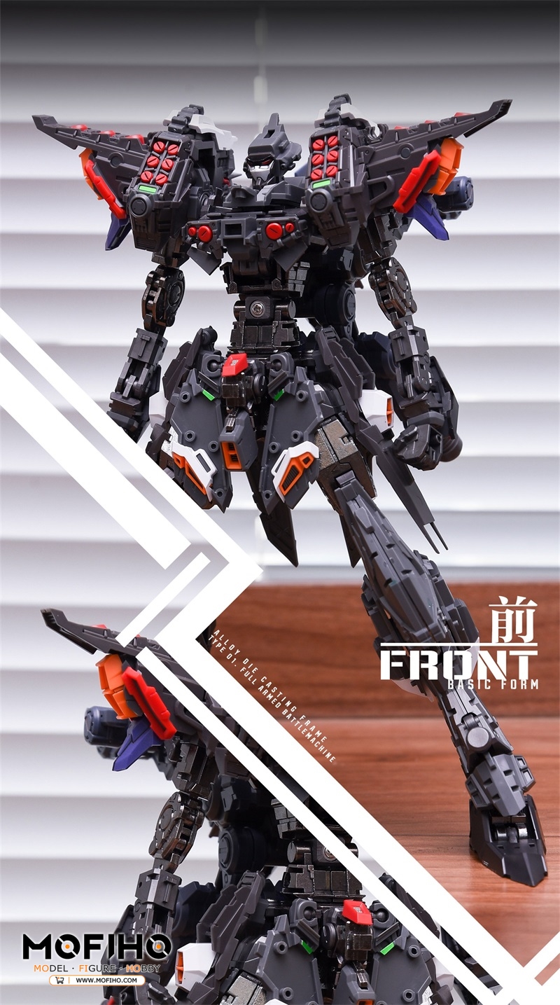 IN ERA + RULING 1/100 MG TYPE 01. FULL ARMED BATTLEMACHINE
