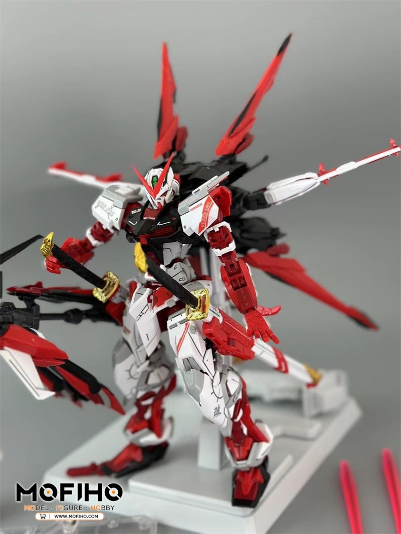 DABAN 8812A Astray Red Frame Kai With Flight Unit Option Set 1/100 MG MBF-P02Kai