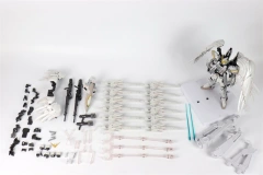 DABAN 8827 Wing Gundam Snow White Prelude 1/100 MG XXXG-00YSW Gundam