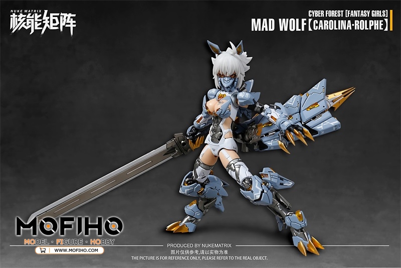 NUKE MATRIX CF06 MAD WOLF CAROLINA ROLPHE Cyber Forest Fantasy Girls