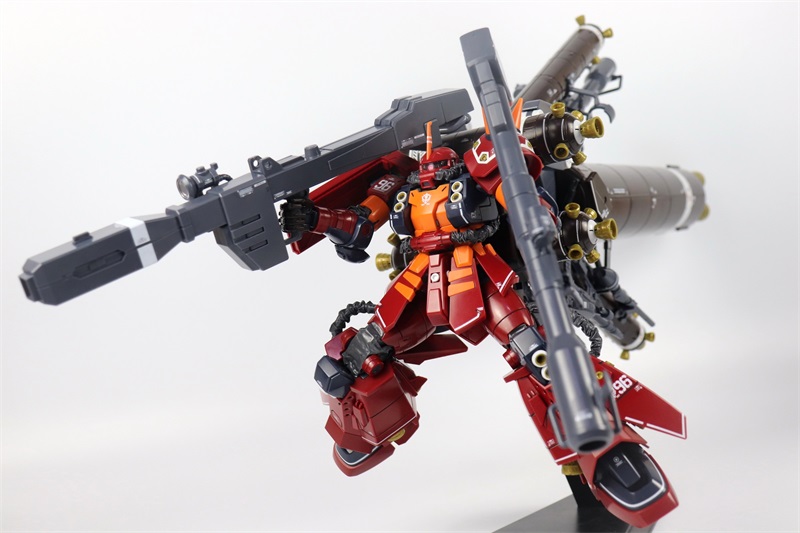 LEIEN MODEL PSYCHO ZAKU Ver.Ka 1/100 MG HIGH MOBILITY TYPE ZAKU II MS-06R GUNDAM THUNDERBOLT Ver.
