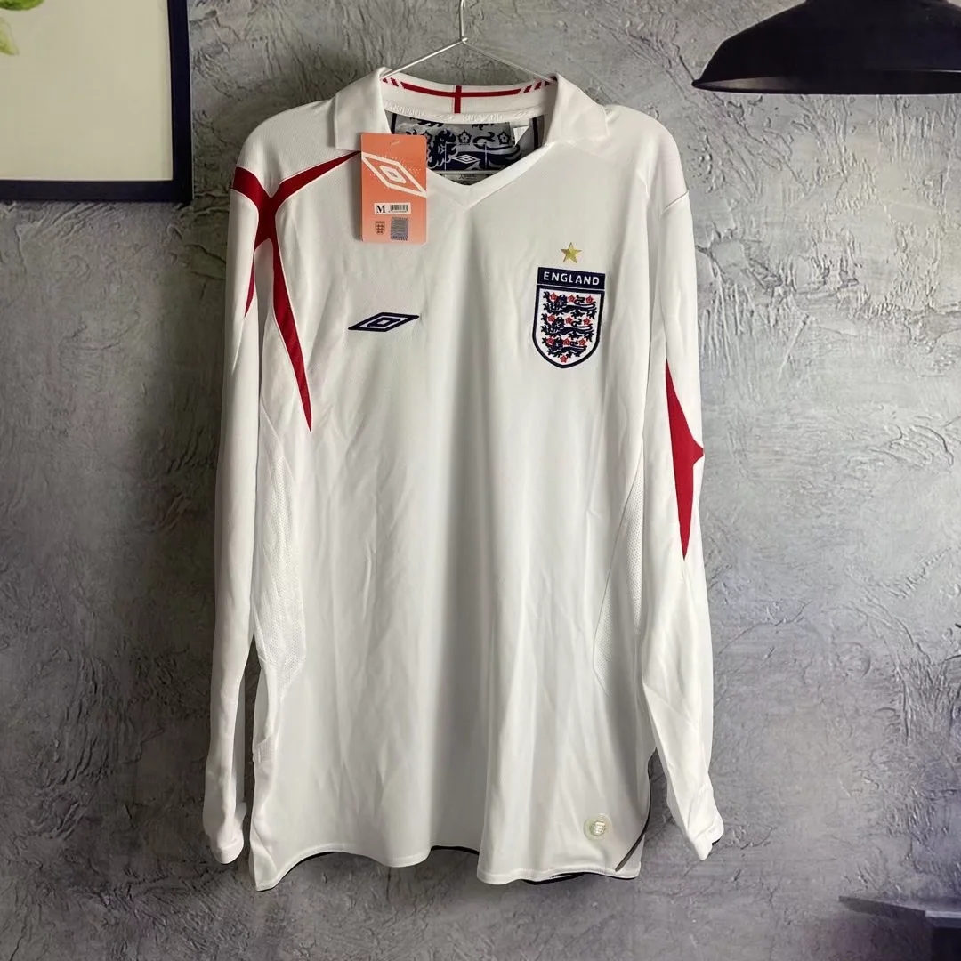 Retro 1996 England away grey/blue