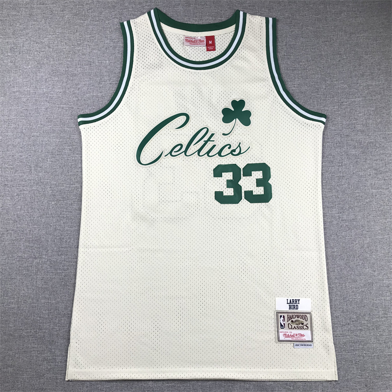 Boston Celtics #33 BIRO / white 【Embroidery】