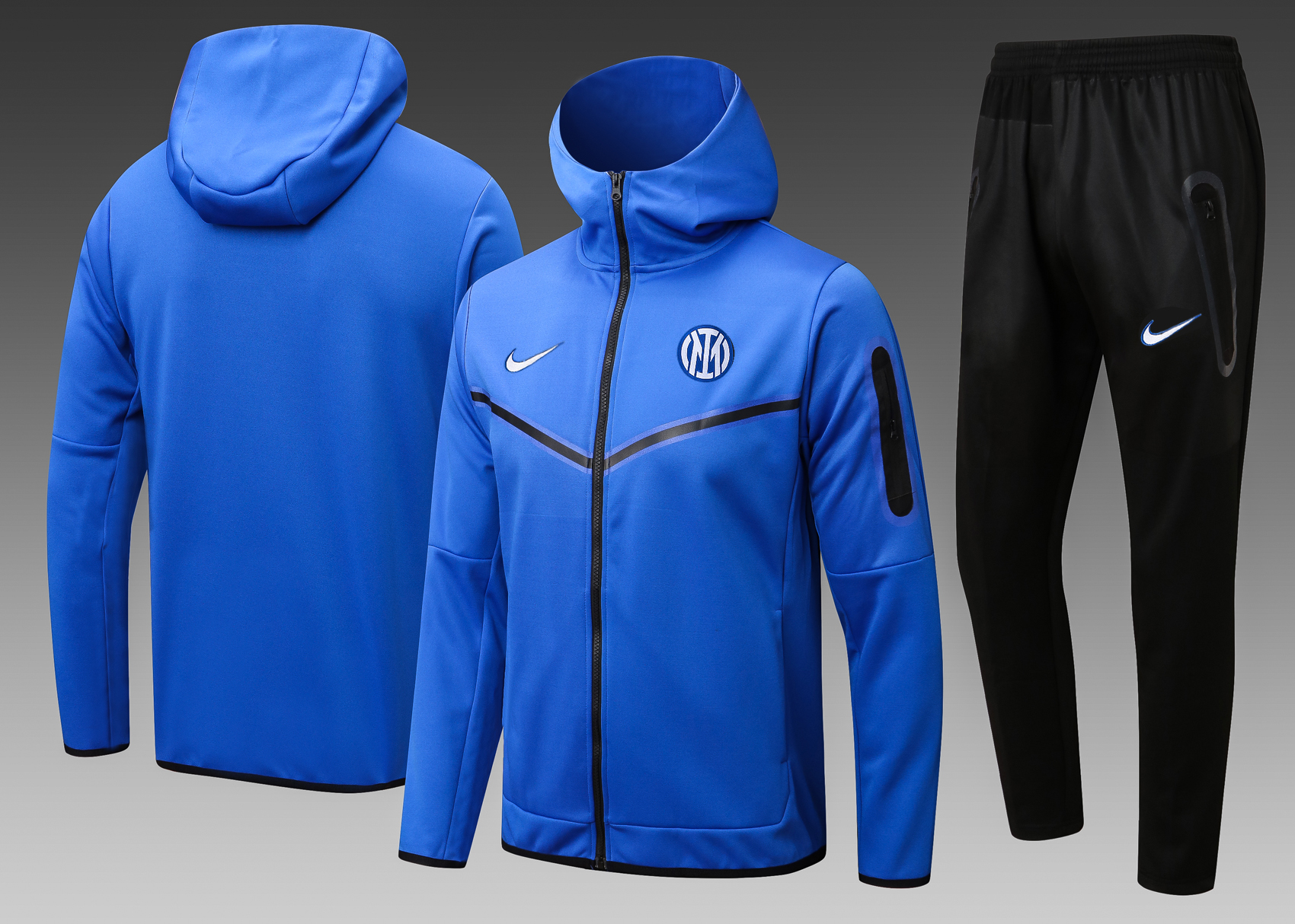 Tracksuit- Inter Milano / 2023-24 / Hoodie / color blue