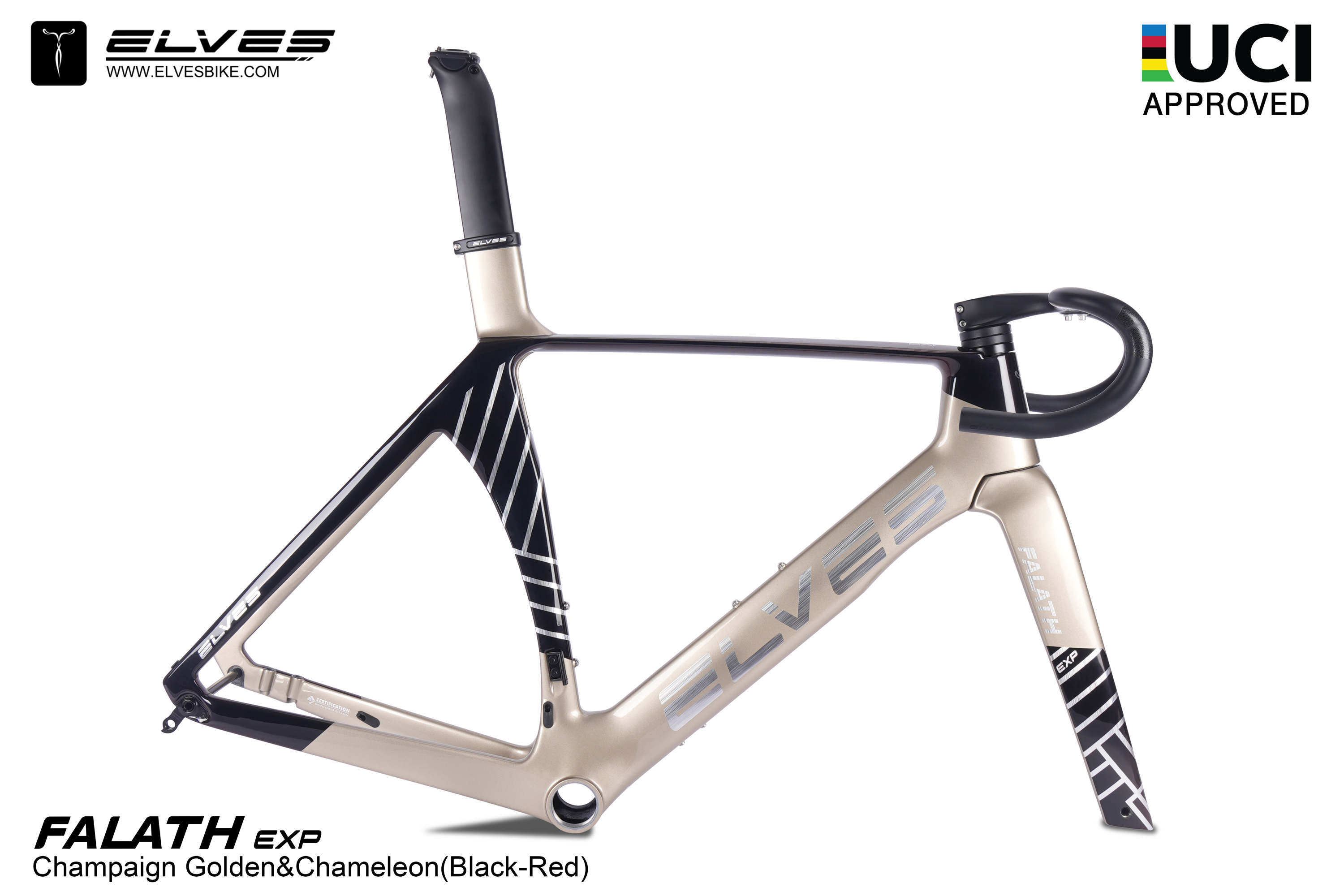 ELVES Falath EXP Carbon Road Disc Framesets UCI Approved