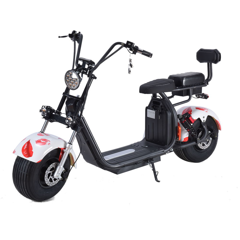 2000W/3000W High Speed Citycoco Electric Scooter with Fat Tires 20Ah ...