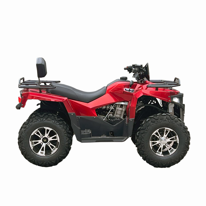 300cc Gas Powered Quad ATVs for Adults Drive 2x4 Racing Shaft Drive ...