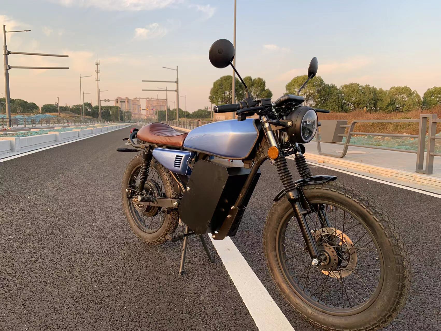 CG Motor Bike Vintage Streetbike Retro Electric Scooter for Adult 2200W 5000W QS05