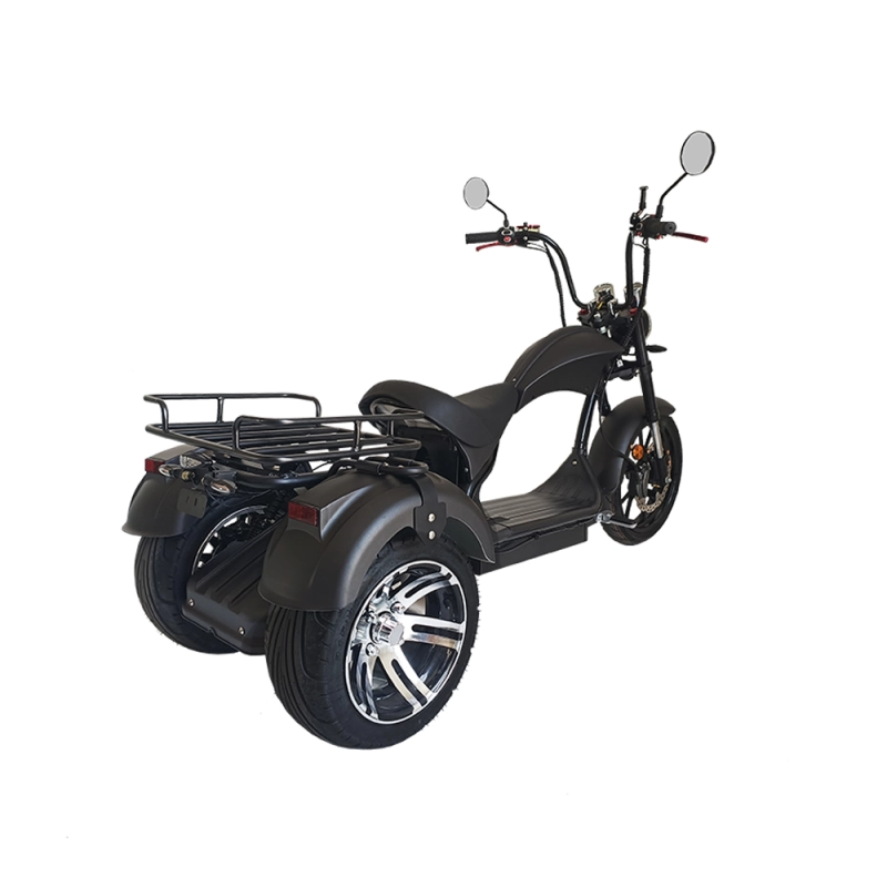 New Model 3 Wheel Electric Tricycle Citycoco Scooter Chopper Three ...