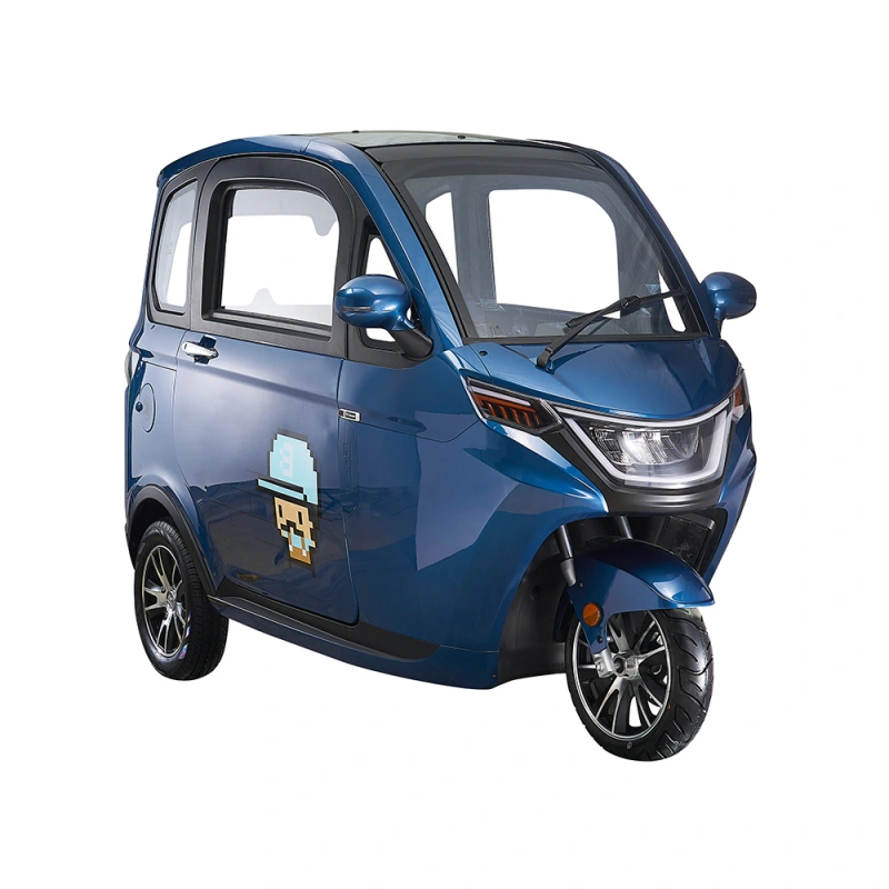 EEC Electric Closed Cabin Car Tricycle Three Wheel Car Tuk New Energy ...