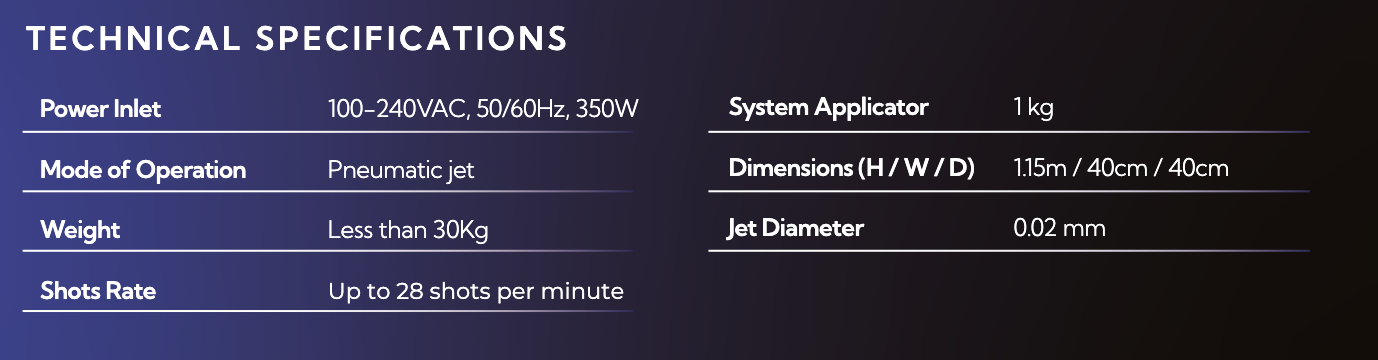 EnerJet Console,Injector Mesotherapy