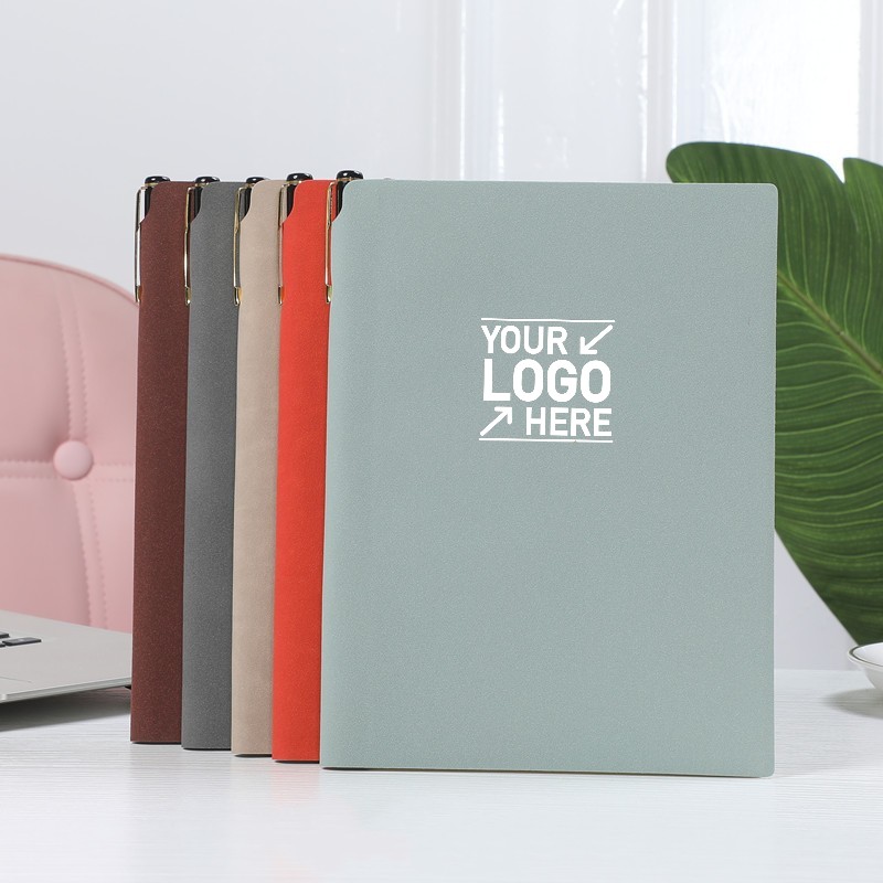 A5 Soft Leather Notebook,School, Office & Craft Supplies