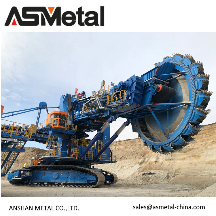 Continuous bucket excavator