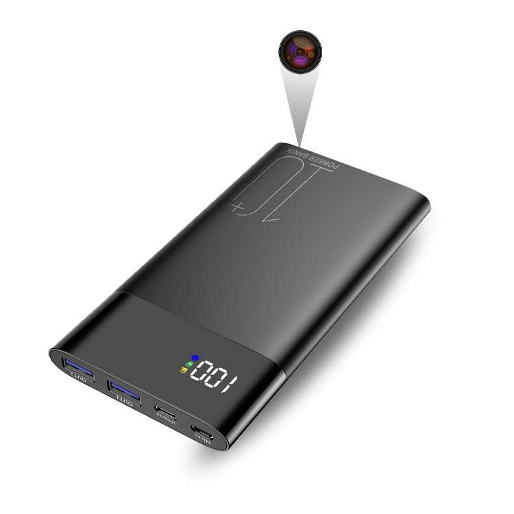 4K Hidden Power Bank Camera