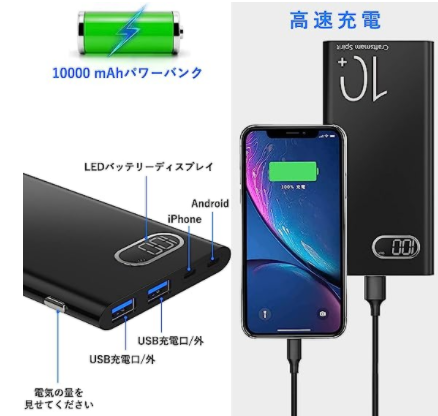 4K Hidden Power Bank Camera