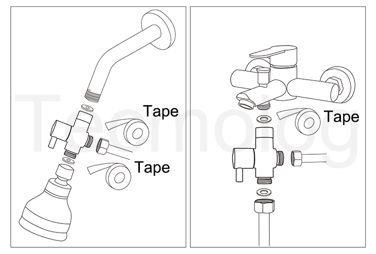 How to Install a T Valve