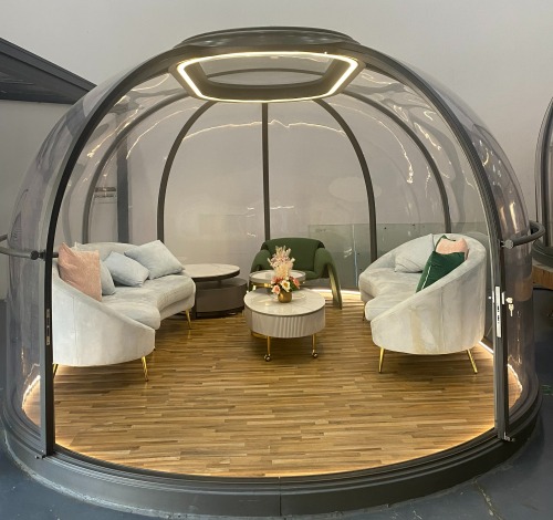 New Design Outdoor Polycarbonate Bubble Dome Glamping Dome