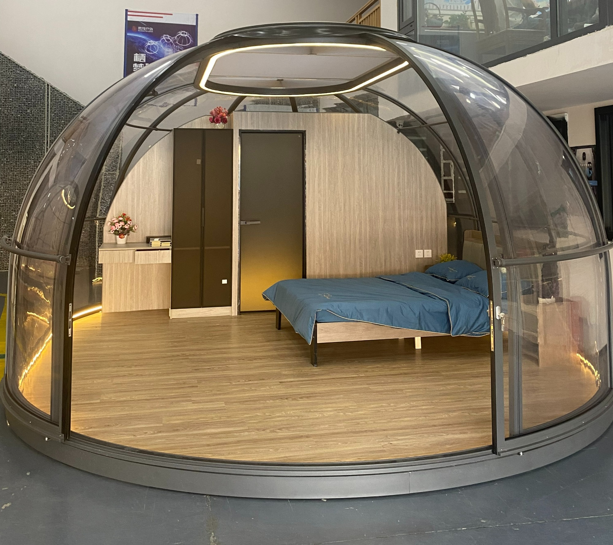 New Design Outdoor Polycarbonate Bubble Dome Glamping Dome