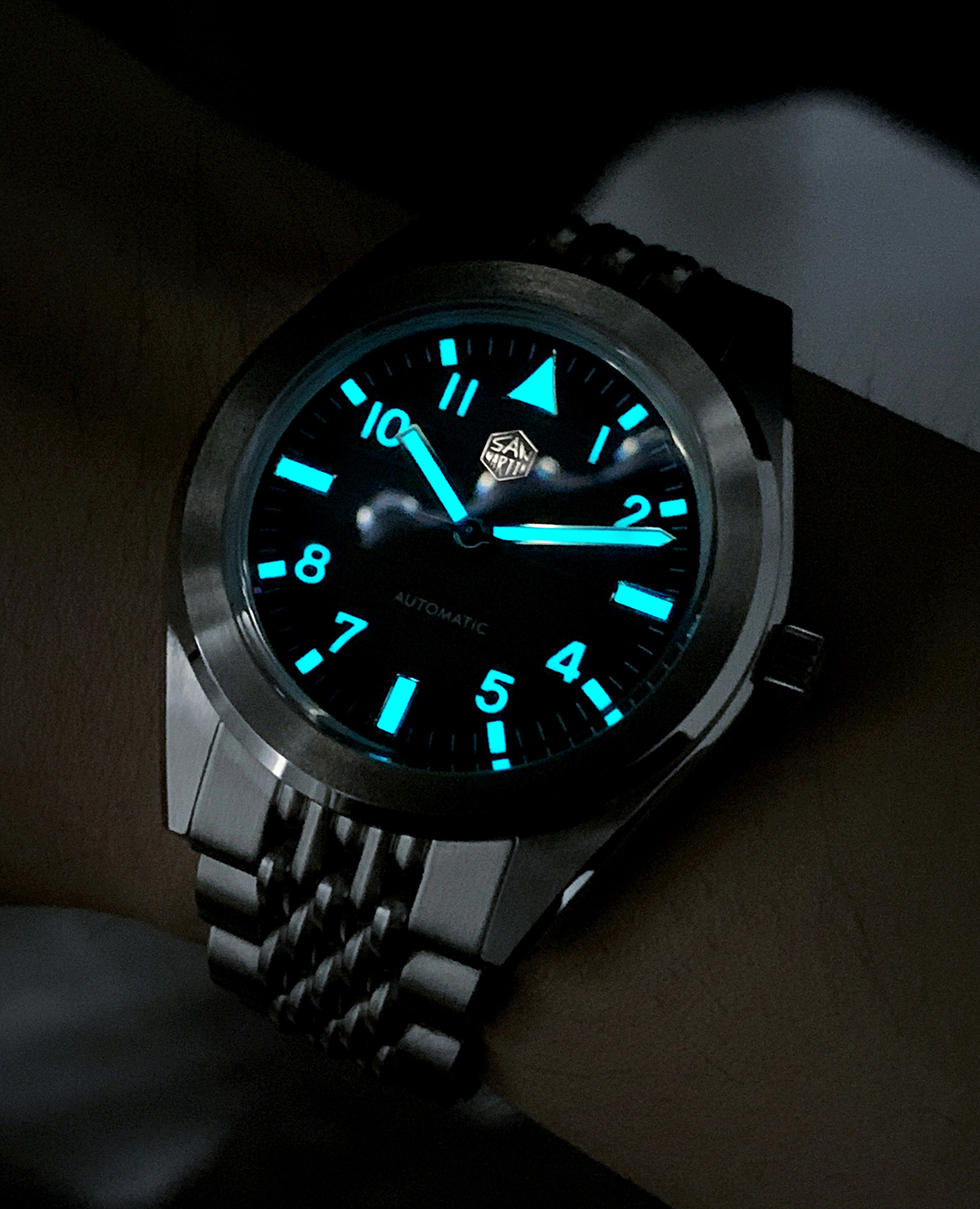 Pilot Style Men Watches — San Martin Watch SN0131